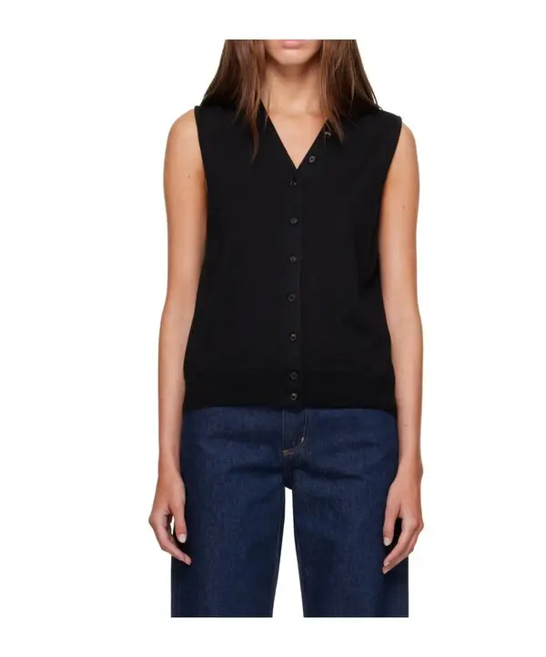 CORDERA Button-front Knit Cardigan