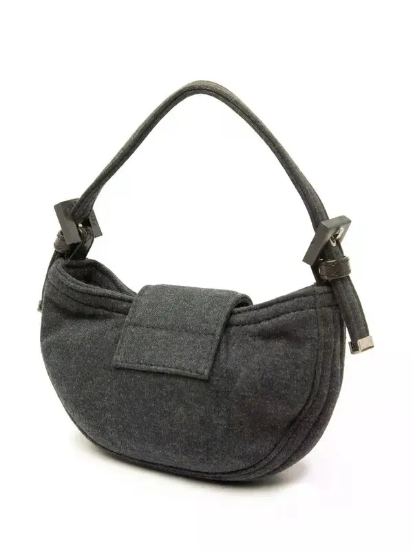 Fendi 2000-2010 Mini Wool Croissant Handbag