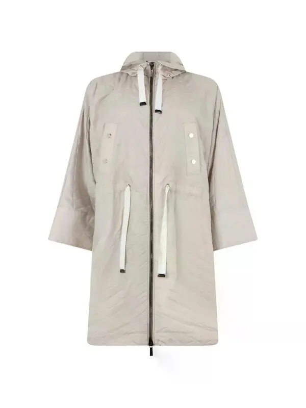MOORER Nubiap Quilted Parka Coat - Neutrals