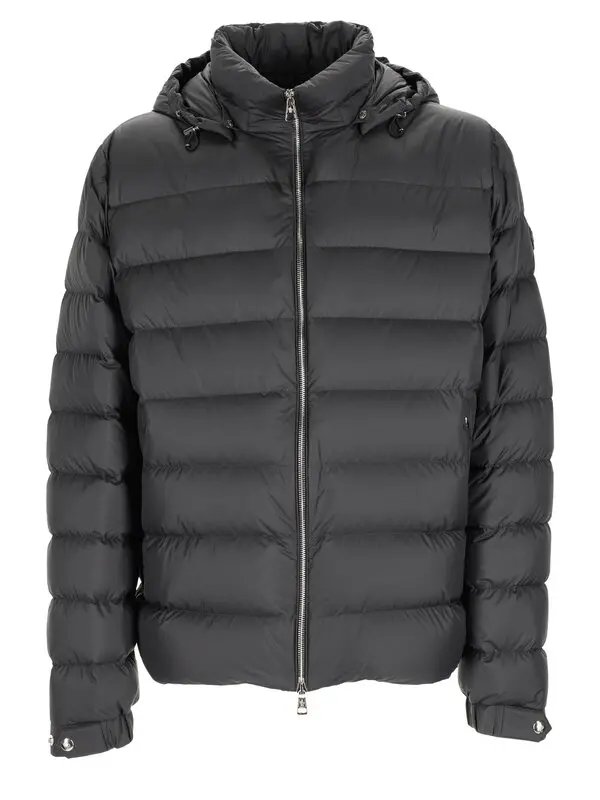 Moncler Piumino Corto "arneb" Con Cappuccio