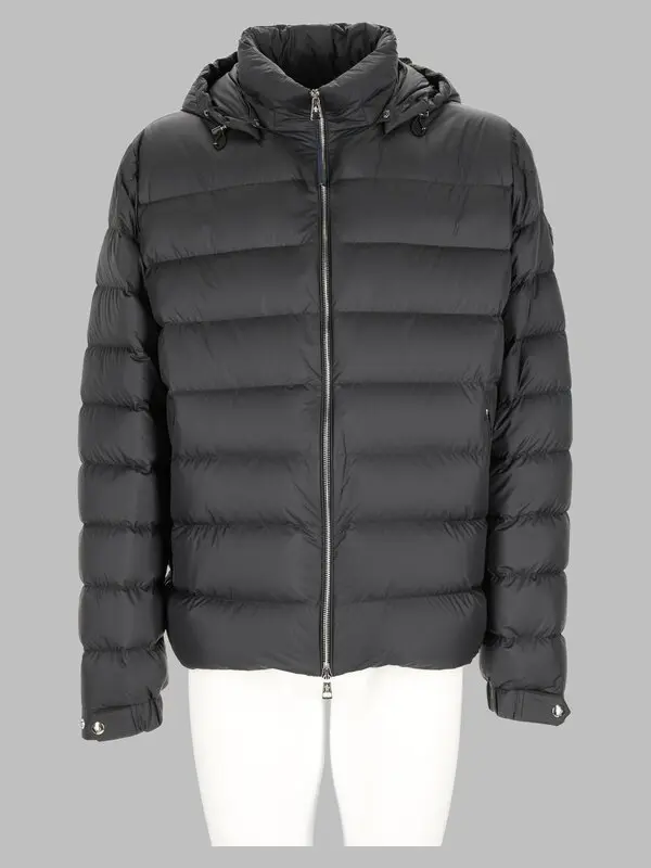 Moncler Piumino Corto "arneb" Con Cappuccio