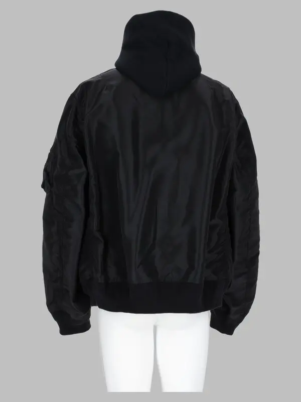 SACAI Felpa Con Cappuccio E Zip