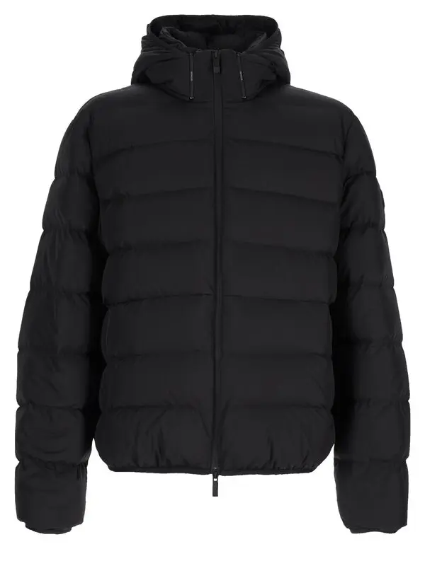 Moncler Piumino Corto "arajoki" Con Cappuccio