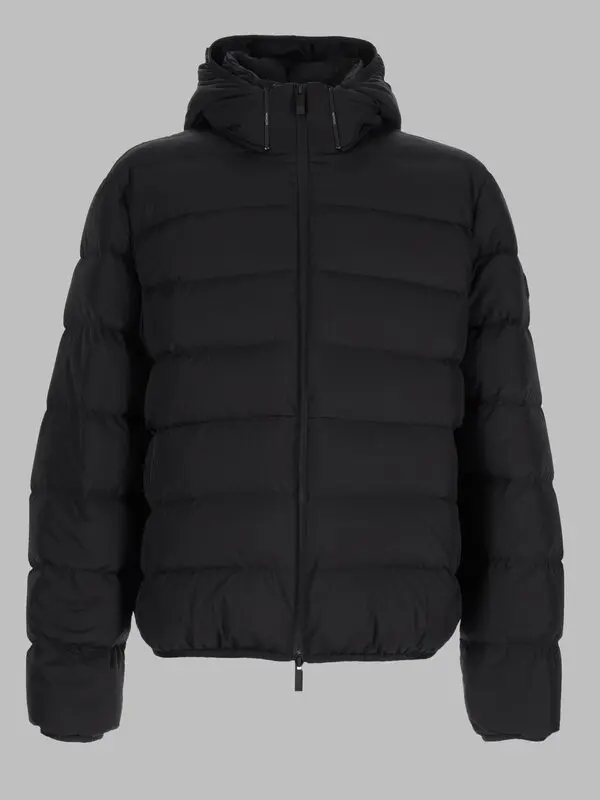 Moncler Piumino Corto "arajoki" Con Cappuccio