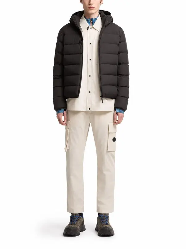 Moncler Piumino Corto "arajoki" Con Cappuccio