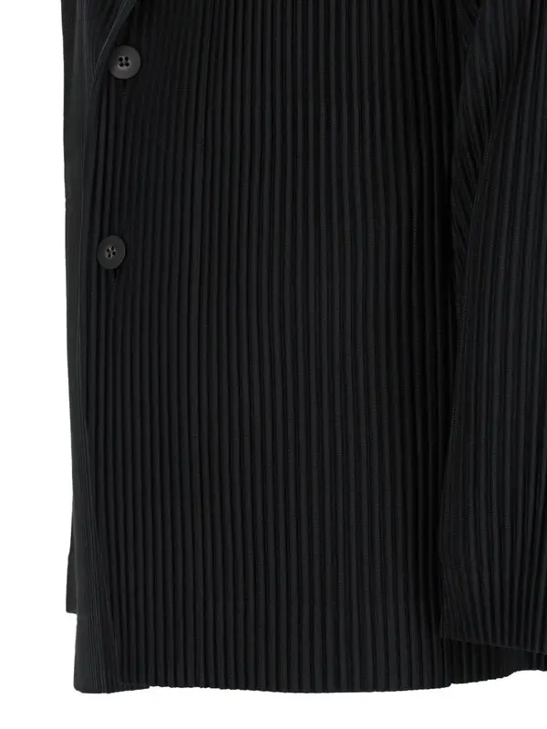 Issey Miyake Giacca Monopetto Plissettata