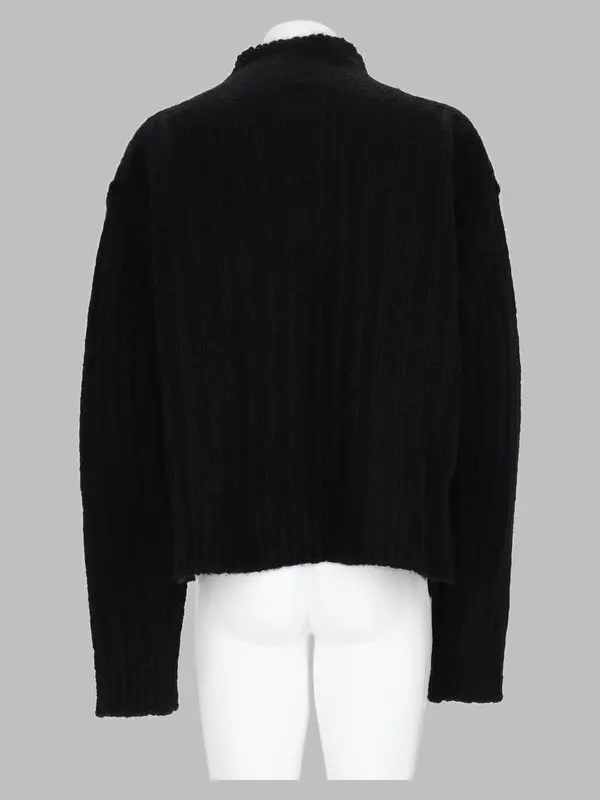 RICK OWENS Maglia "turtle" In Cashmere E Seta