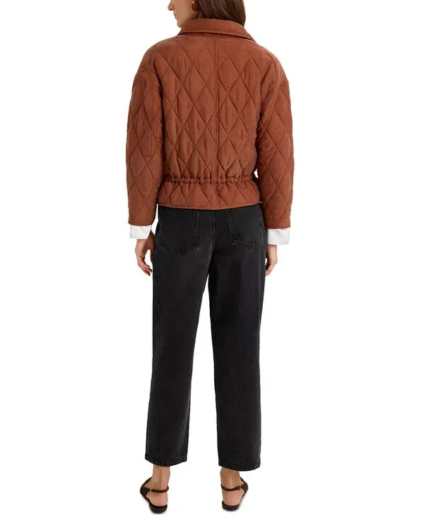 MARIE OLIVER Haisley Quilted Boxy Jacket