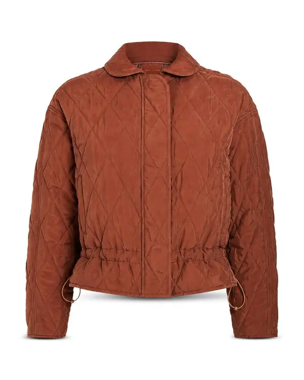 MARIE OLIVER Haisley Quilted Boxy Jacket