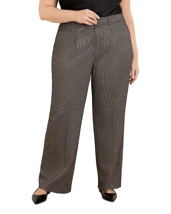 NIC+ZOE Tremont Tweed Wide Leg Pants