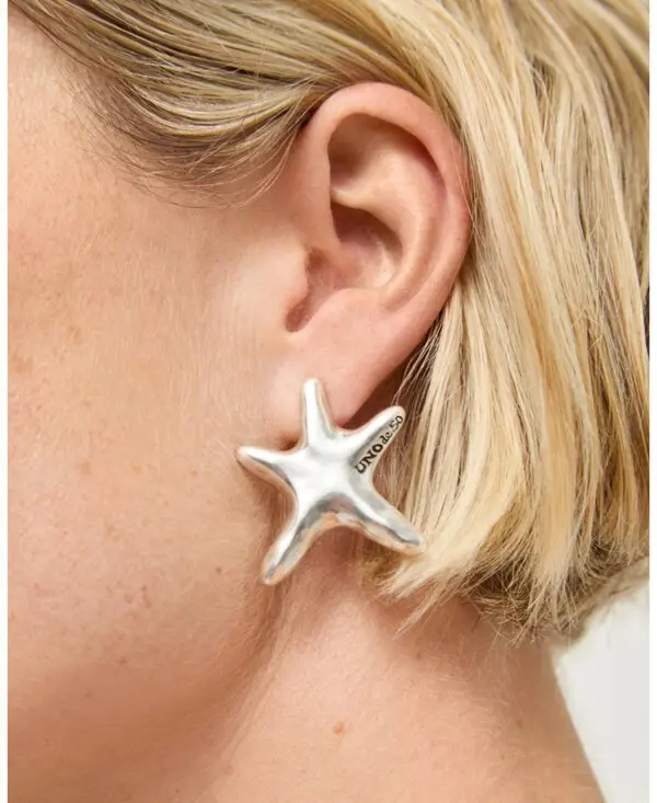 UNODE50 Medium Tone Star Earrings