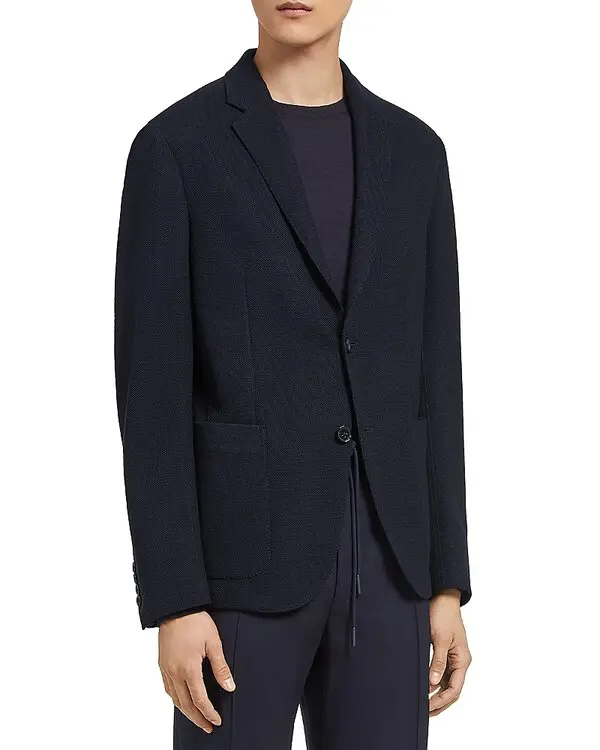 Zegna Slim Fit High Performance Jersey Packaway Blazer