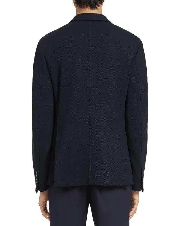 Zegna Slim Fit High Performance Jersey Packaway Blazer
