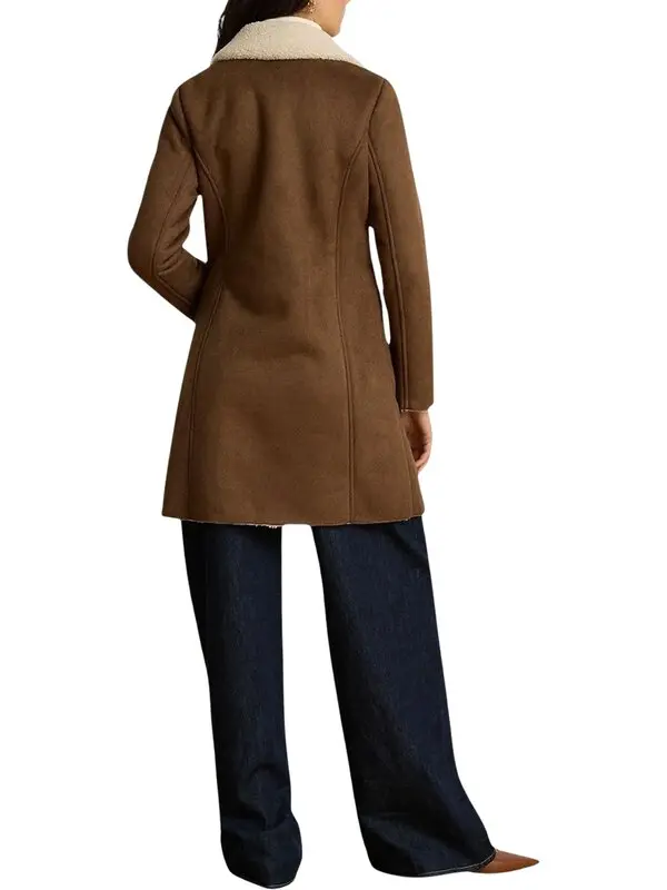 Ralph Lauren Shearling-effect Notch-lapel C