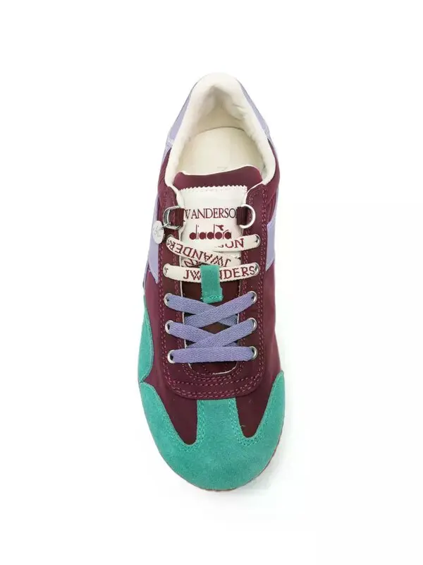 JW ANDERSON X DIADORA Equipe Panelled Lace-up Sneakers