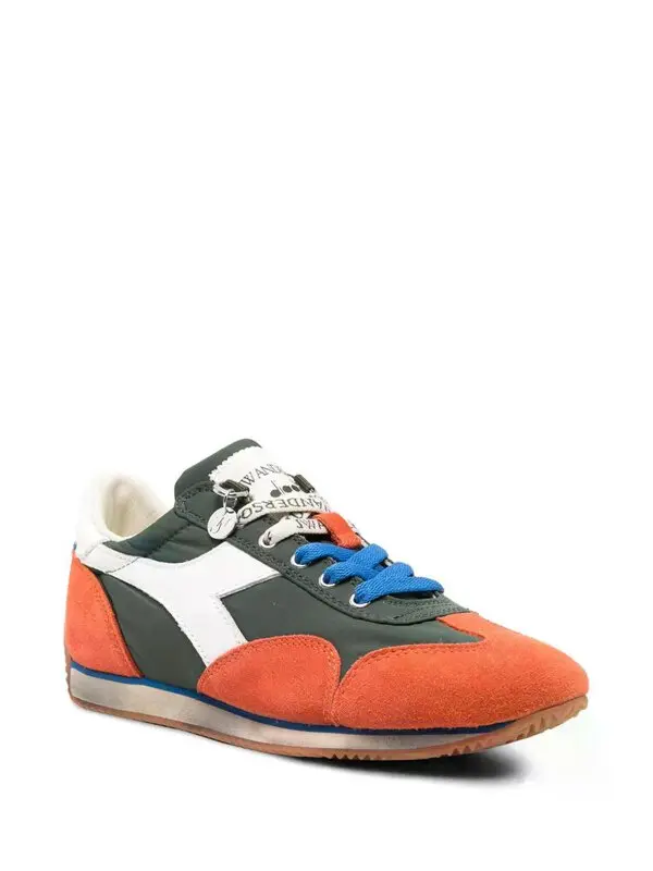 JW ANDERSON X DIADORA Equipe Suede-panelled Sneakers