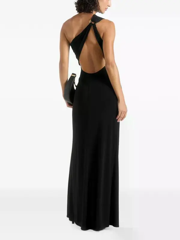Manière De Voir Vanessa Asymmetric Ruched Maxi Dress