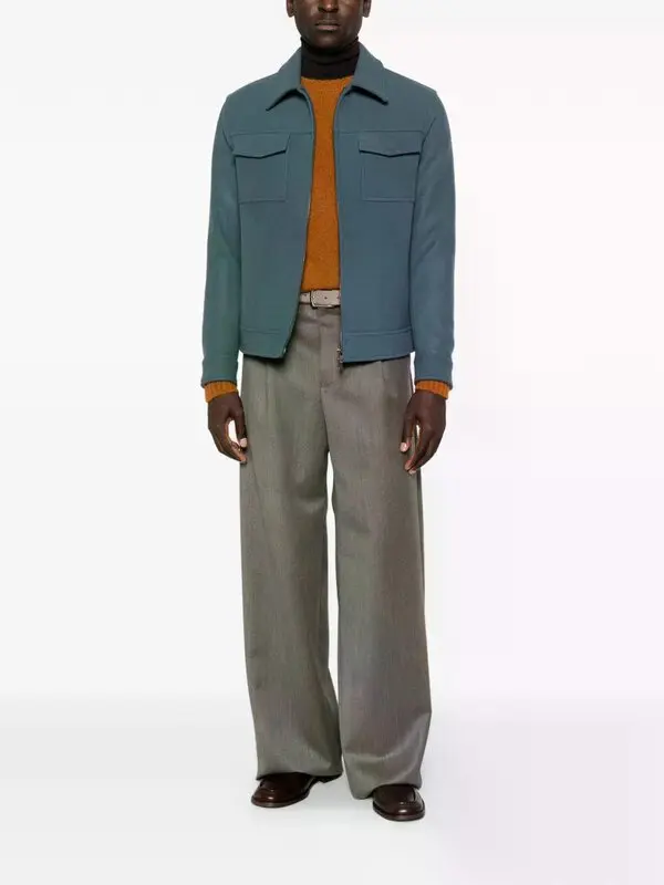 MANUEL RITZ Zip-up Pocket-detail Jacket