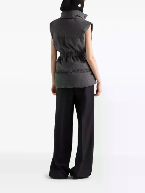 Prada Loden Down Vest