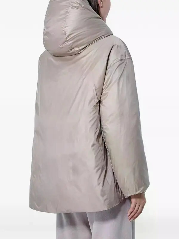 Max Mara Hooded Cashmere Puffer Jacket