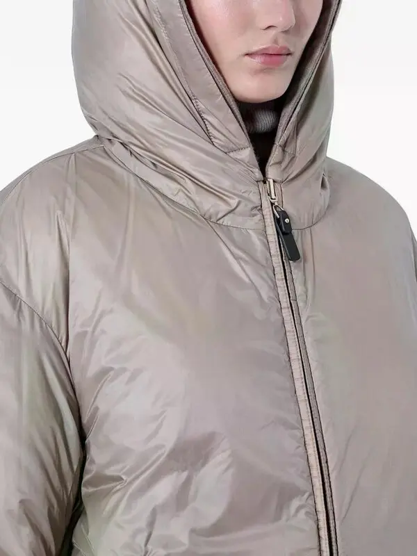 Max Mara Hooded Cashmere Puffer Jacket