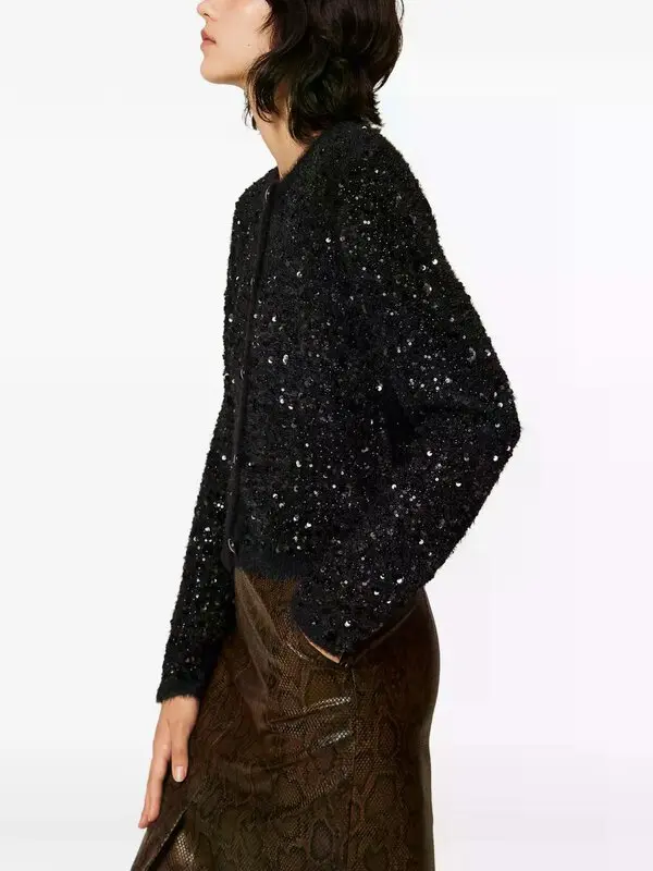 TWINSET Knit Jacket With Embroidery