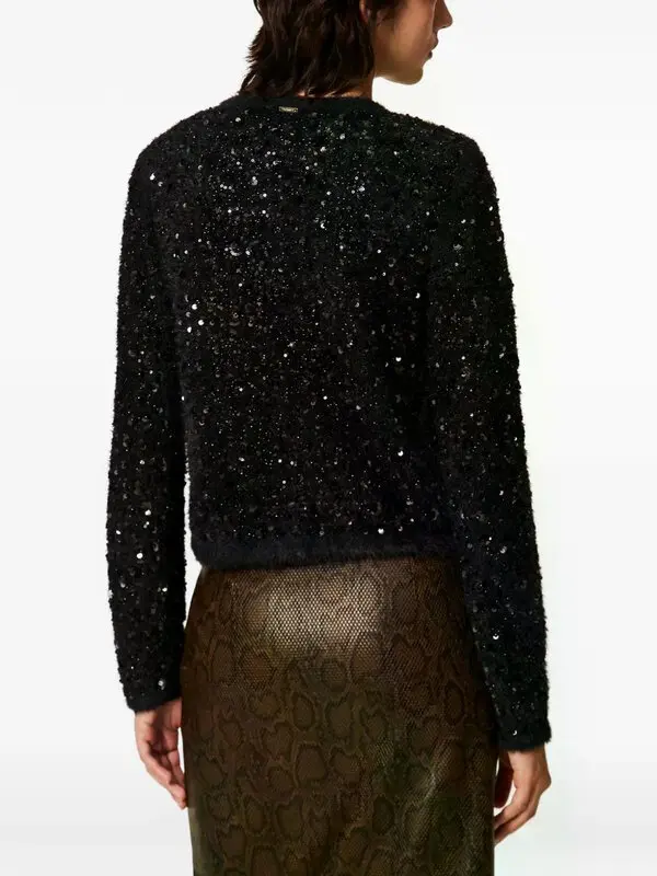 TWINSET Knit Jacket With Embroidery