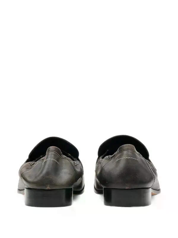 MAISON MARGIELA Swing-toe Leather Loafers