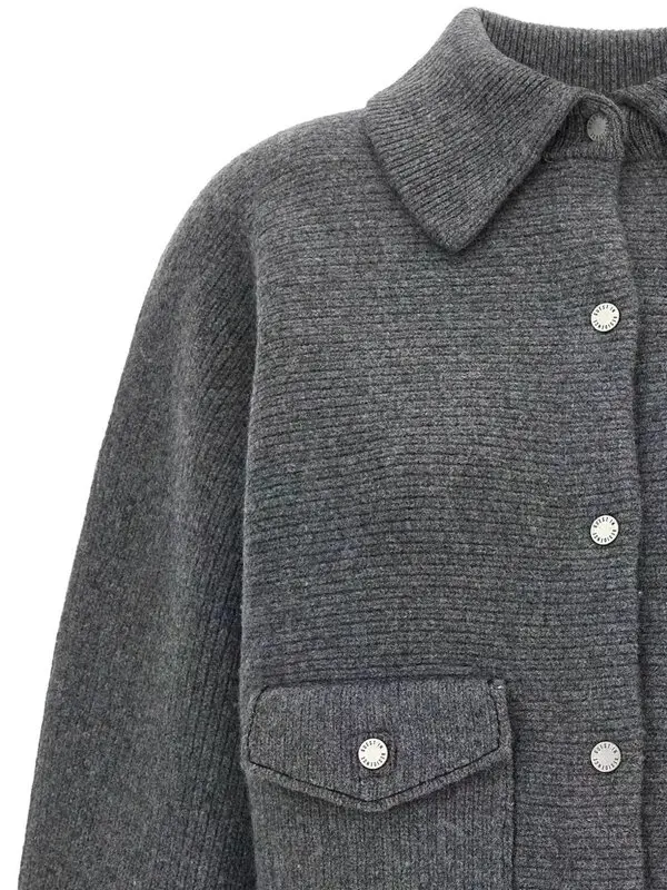 Guest In Residence Button-fastening Wool Cardigan