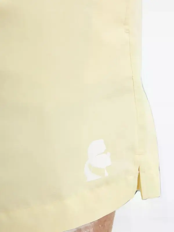 Karl Lagerfeld Logo-print Drawstring Swim Shorts