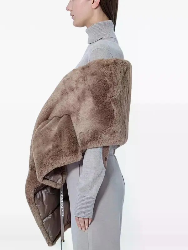 Max Mara Faux-fur Wrap Stole