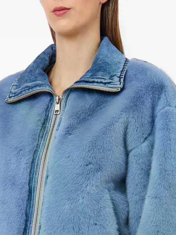 Liu Jo Jacket In Faux Fur