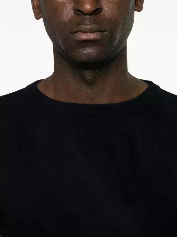 Extreme Cashmere February Fine-knit Round-neck Sweater