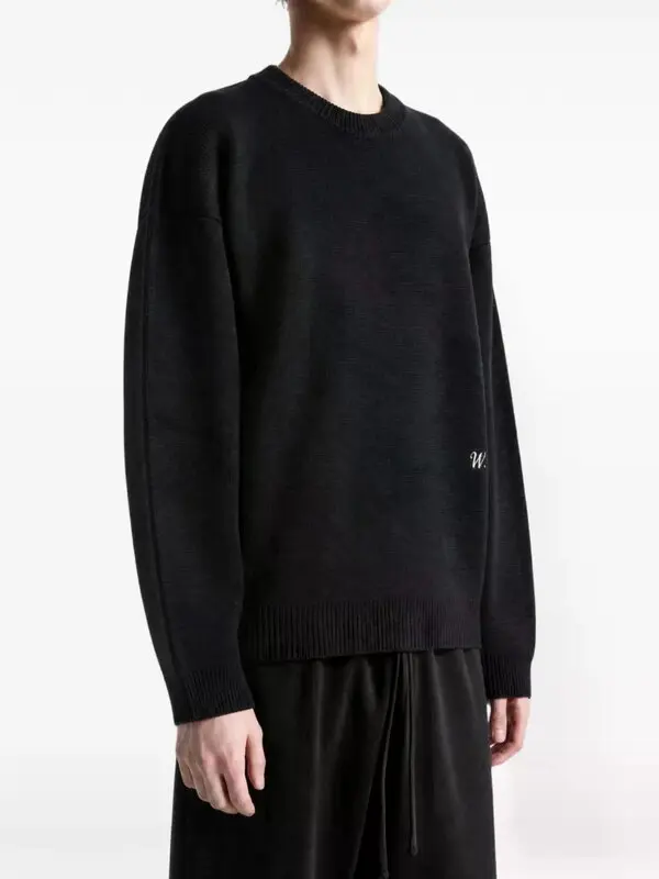 WILLY CHAVARRIA Logo-embroidered Sweater