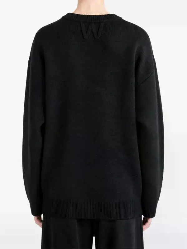 WILLY CHAVARRIA Logo-embroidered Sweater