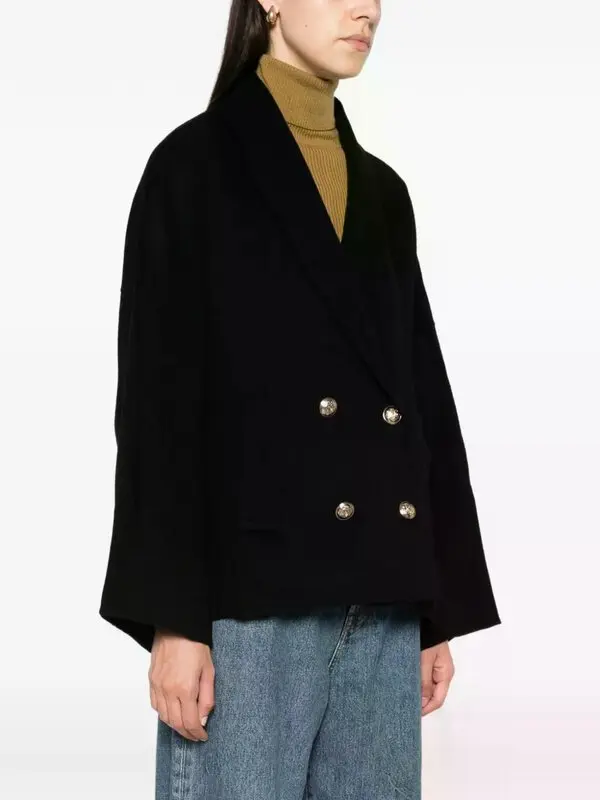 LIBERADD Double-breasted Shawl-lapel Jacket