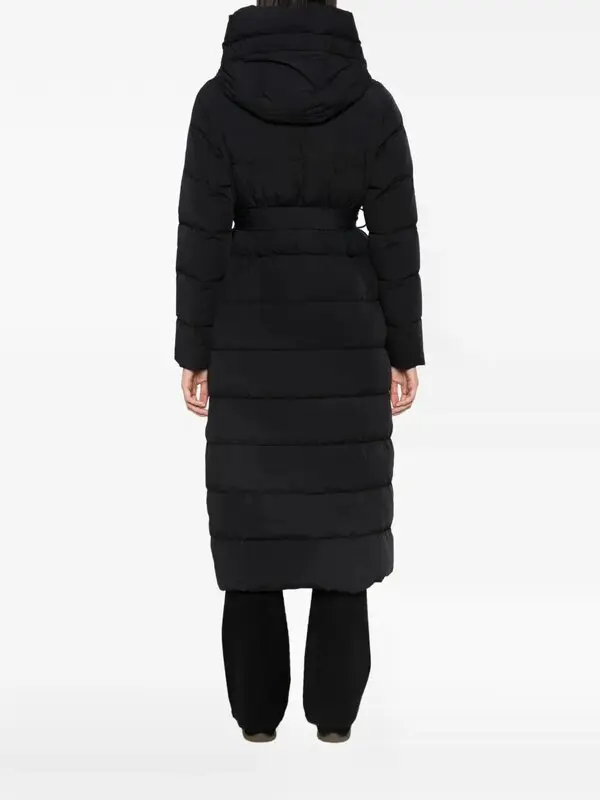 SEA WING Hooded Belted Coat