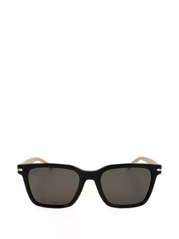 BOSS Rectangle-frame Sunglasses - Black