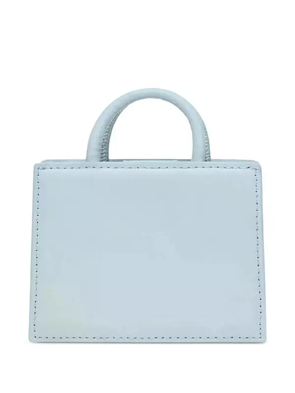MC2 SAINT BARTH Logo-plaque Leather Mini Bag