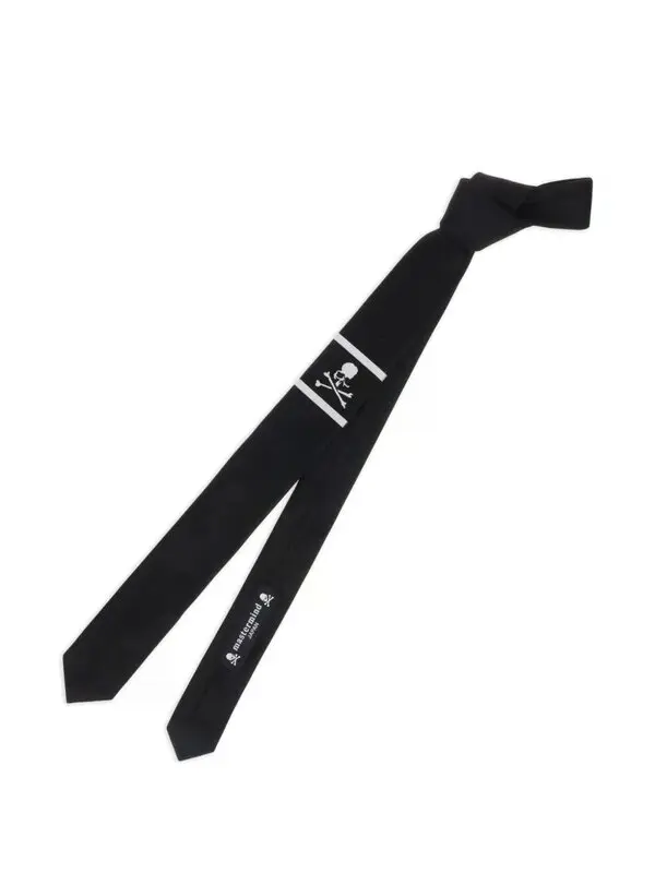 MASTERMIND WORLD Skull-print Tie - Black