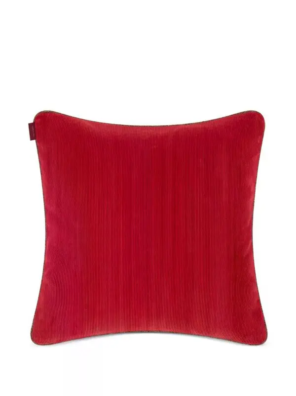 Etro Pegaso Embroidery Corduroy Cushion - Red