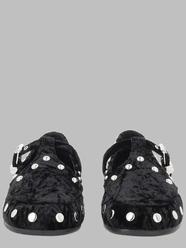 GANNI Slip-on Flats With Stretchy Fit