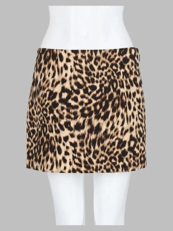 Michael Kors Satin Mini Skirt - Beige
