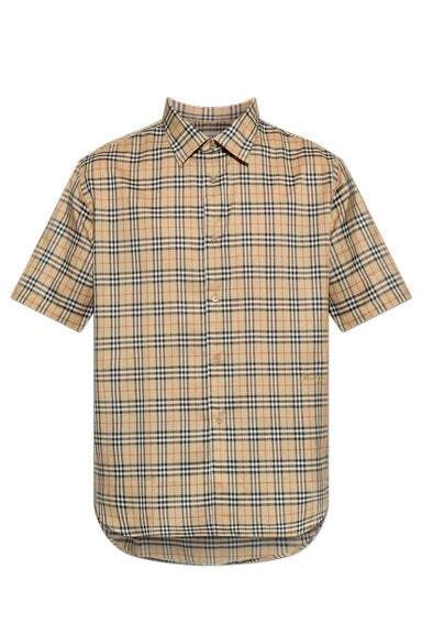 BURBERRY Radmar Check Short-sleeve Shirt