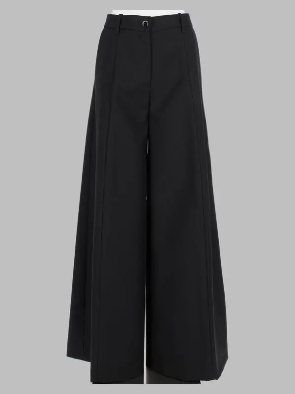NINE:INTHE:MORNING Italian Wool Trousers - Black