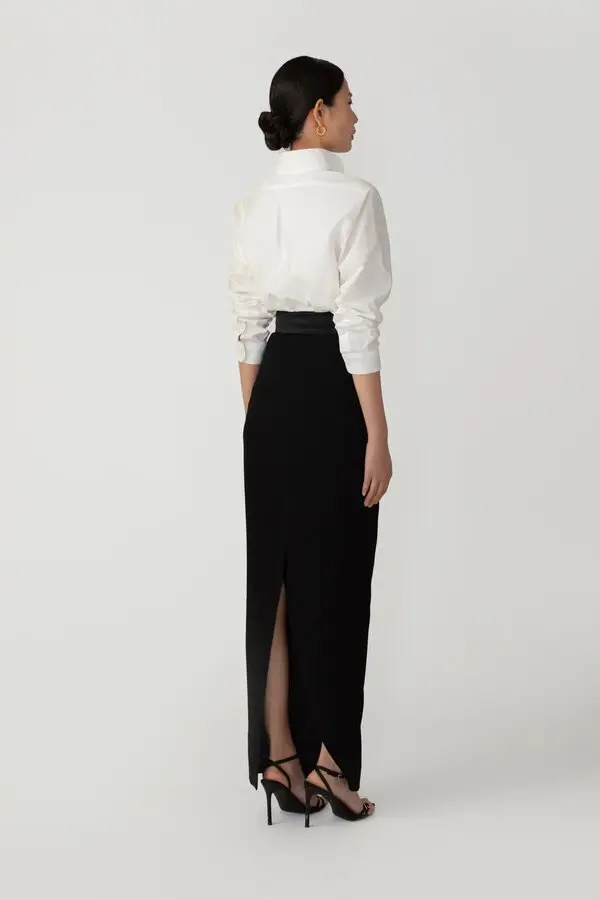 SAU LEE Indya Midi Skirt