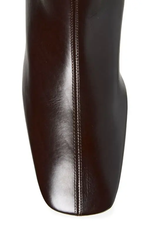 THE ROW Cindy Square Toe Ankle Boot