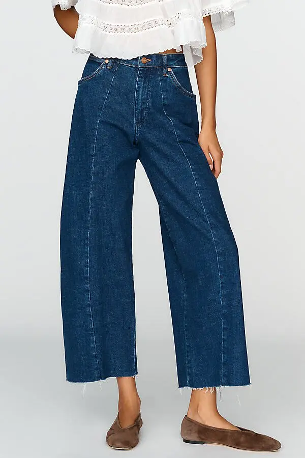 Wrangler High Rise Cowboy Barrel Jeans