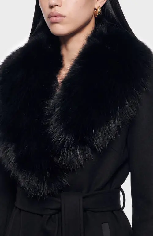 Rudsak Cindy Wool Cashmere Coat - Black