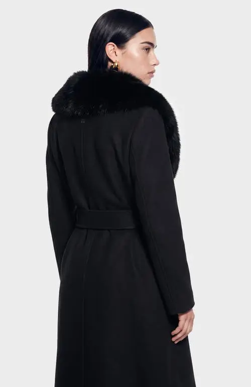 Rudsak Cindy Wool Cashmere Coat - Black